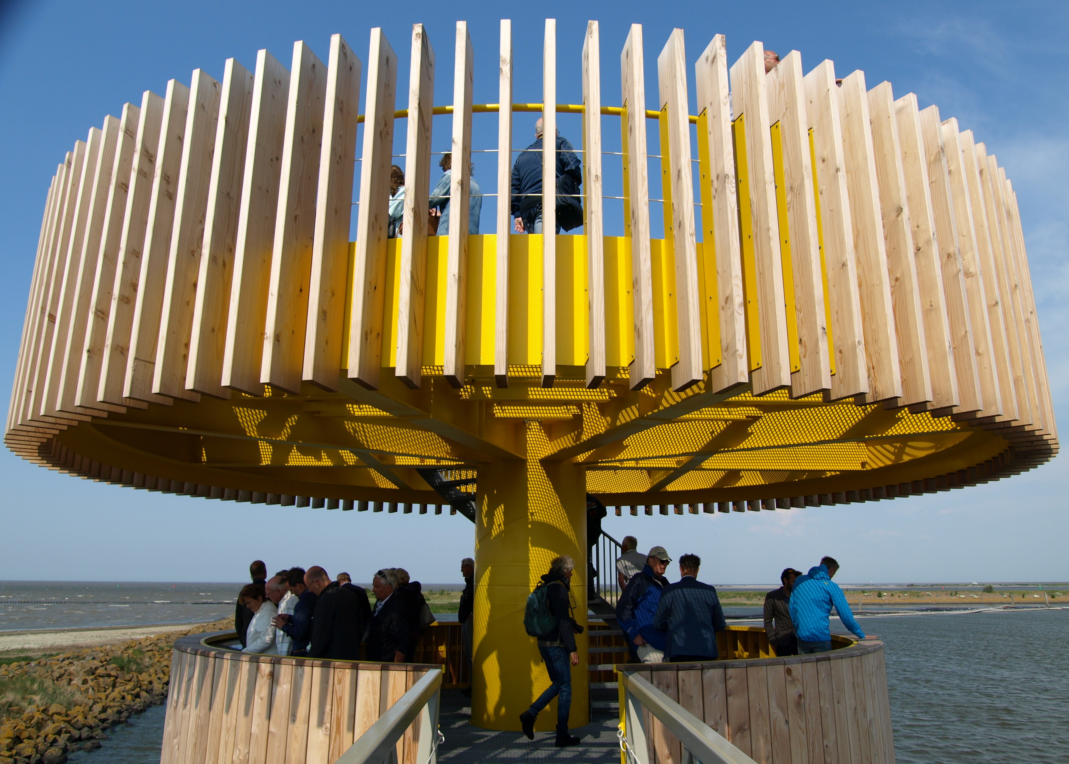 Waddenbelevingspunt Den Oever geopend - De Afsluitdijk