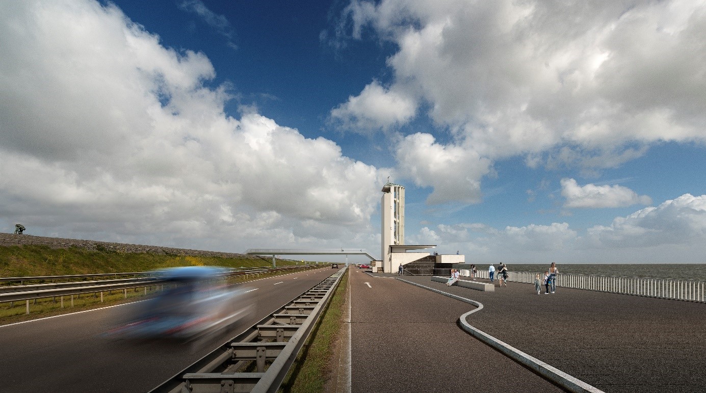 Restauratie en uitbreiding Vlietermonument - De Afsluitdijk